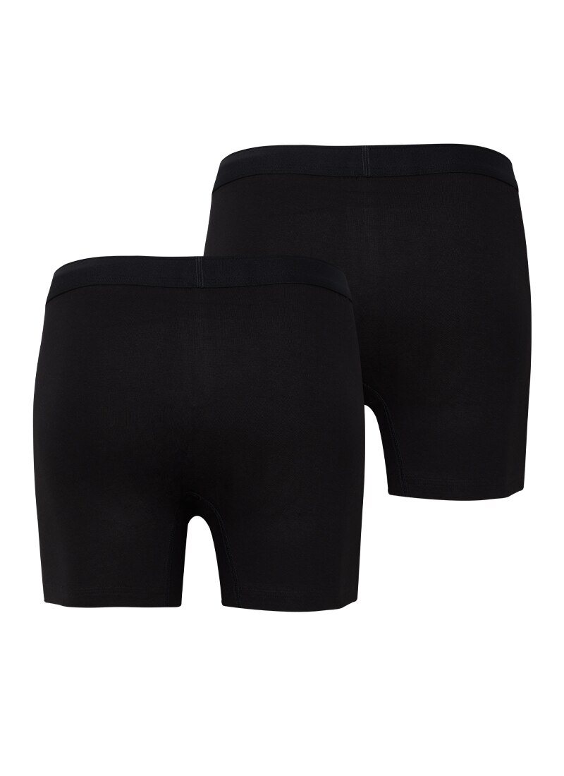 Erkek Boxer 2'li Paket Loose Fit 9626 - Siyah | Blackspade